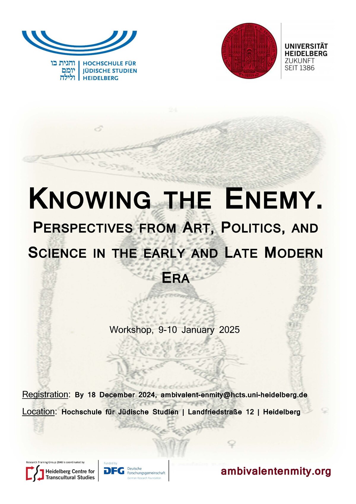 KNOWING THE ENEMY. Perspectives from Art, Politics and Science in the ...