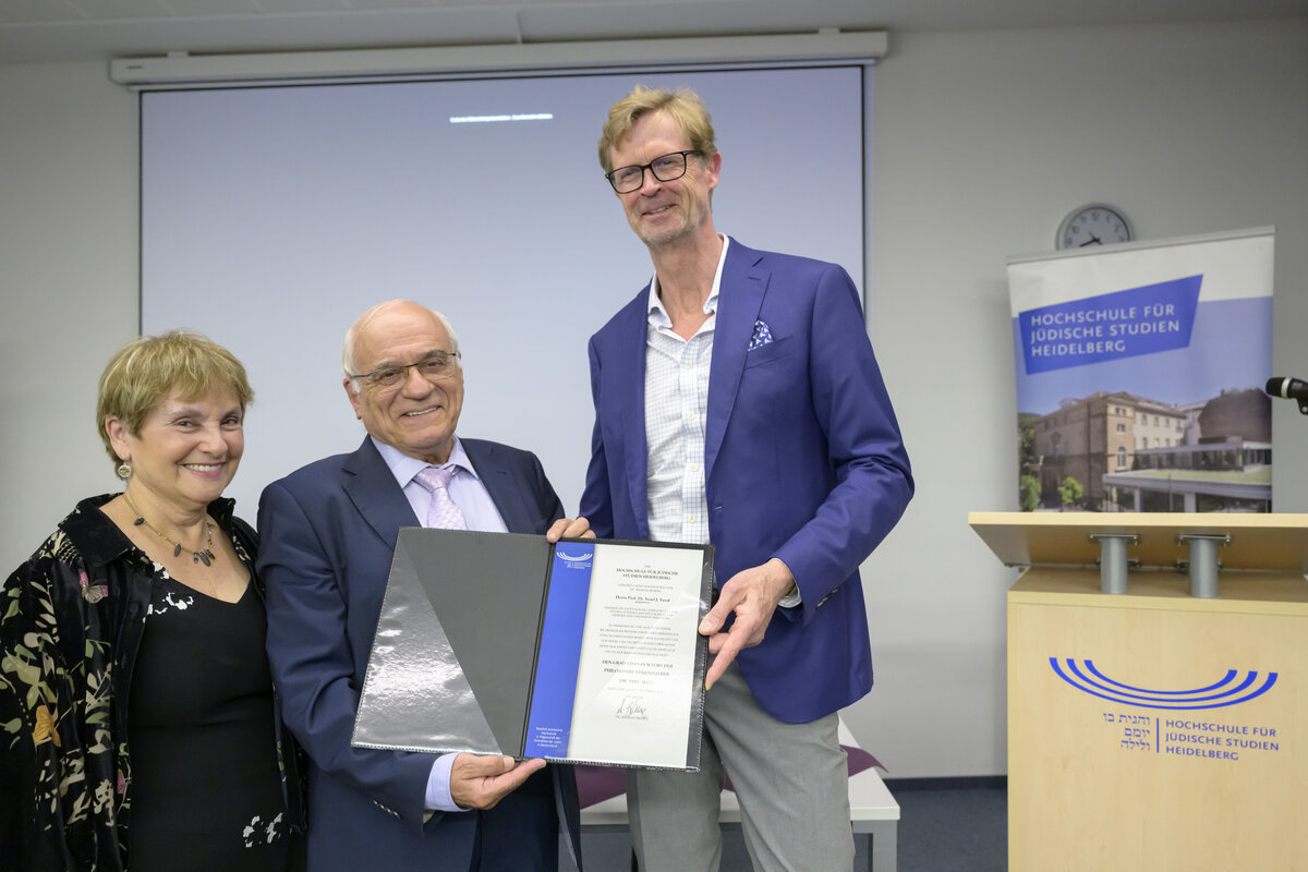 Ehrendoktorwürde für Prof. Dr. Israel Yuval - HfJS