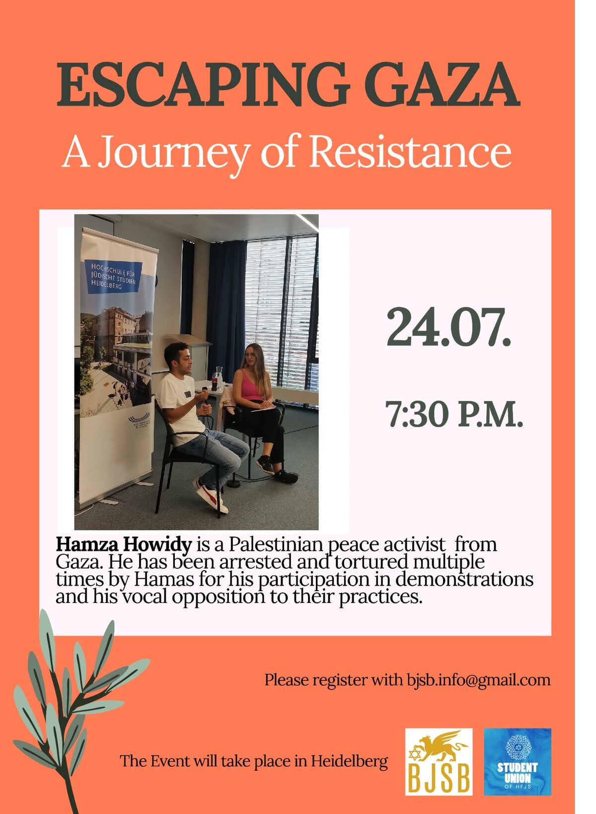 Escaping Gaza: A Journey of Resistance - HfJS