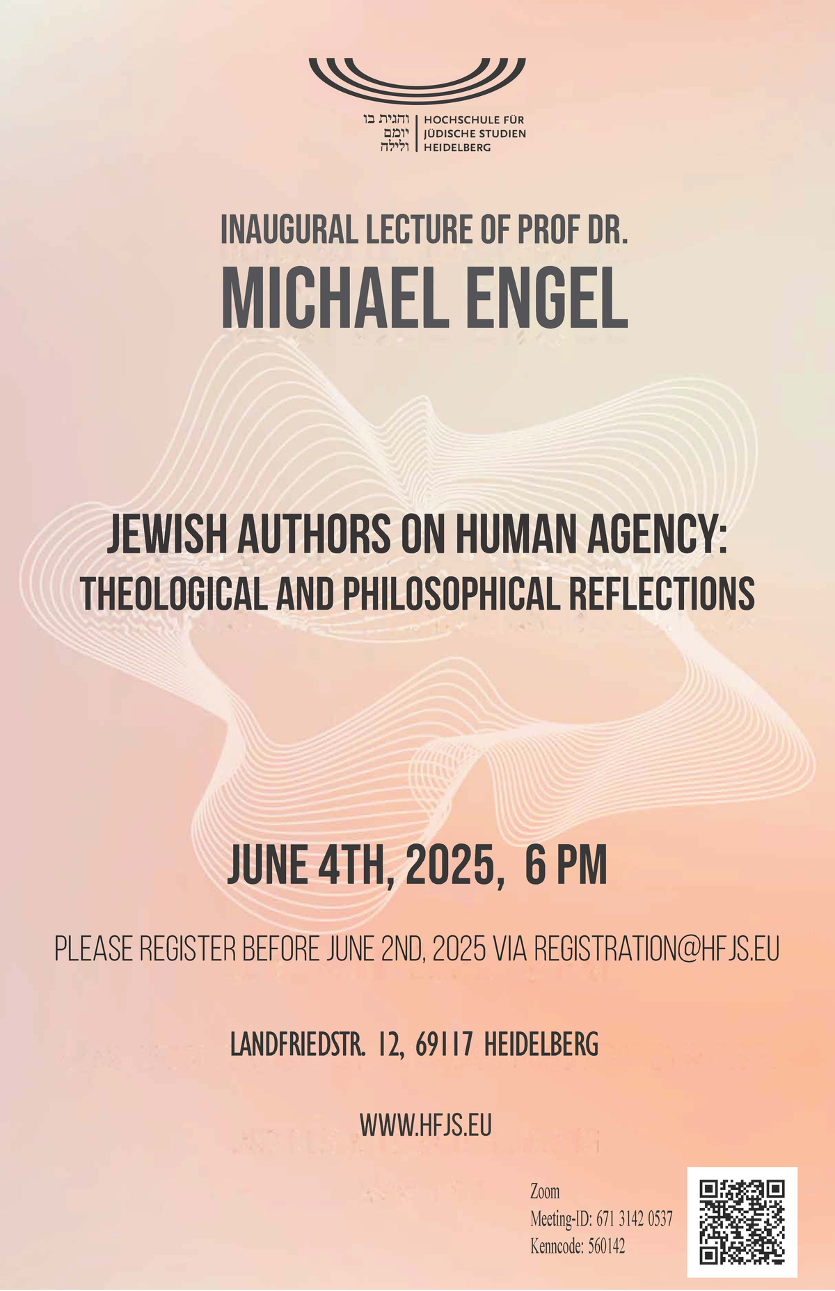 Inaugural Lecture of Prof. Dr. Michael Engel - HfJS