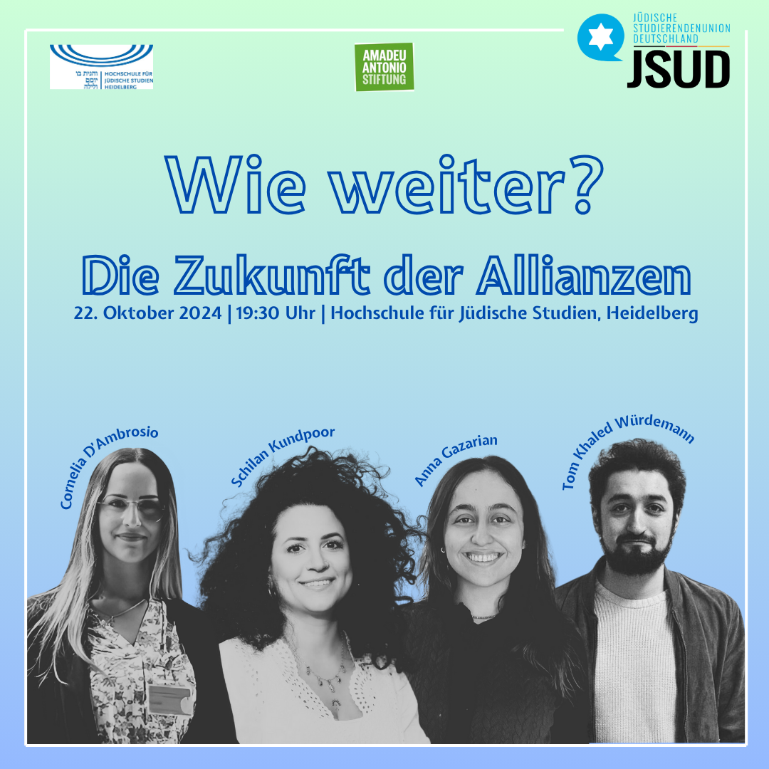 Podiumsdiskussion: Wie weiter? Die Zukunft der Allianzen - HfJS